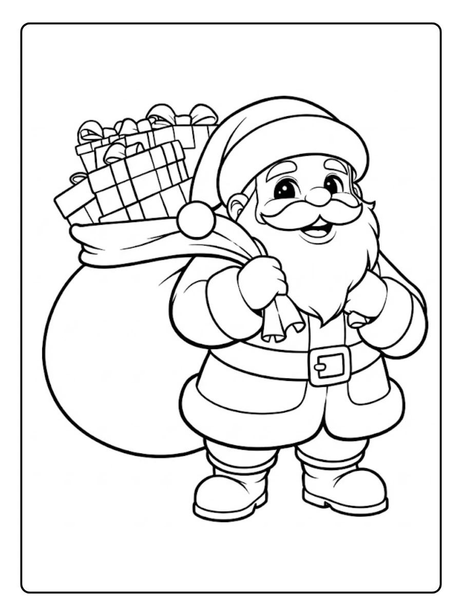 Disegni Da Colorare Natale: 100+ Modelli PDF Da Stampare Gratis - Xcolorare