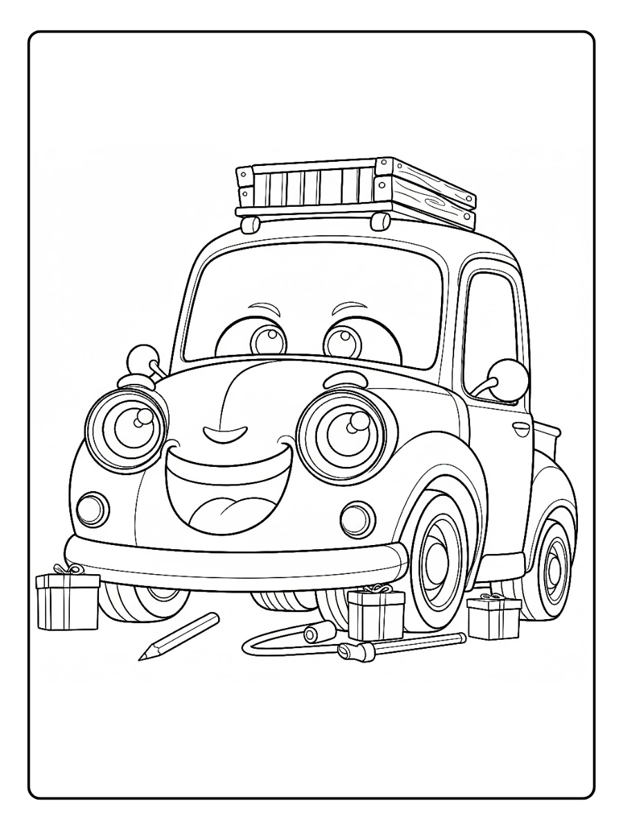 50+ Disegni Di Macchine Da Colorare (Gratis E Stampabili) - Xcolorare